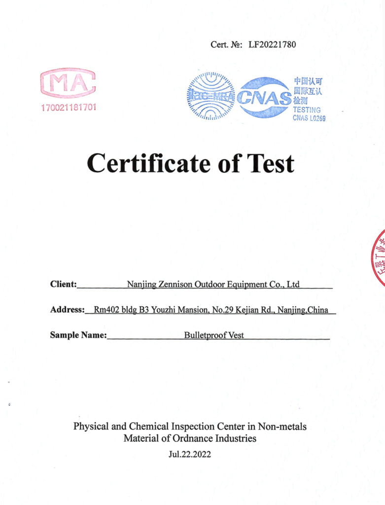 Certificates - Zennison