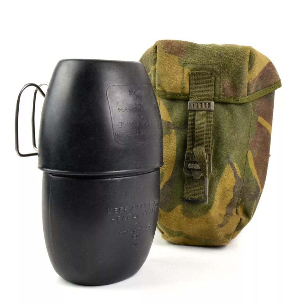 Original Genuine British Army 58 Pattern Canteen with Mug and Pouch ...